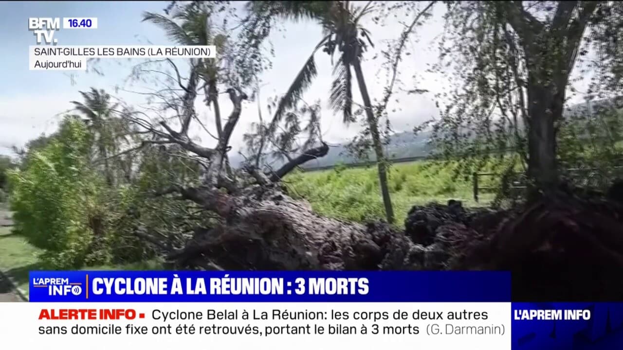 Cyclone Belal à La Réunion: les corps de deux autres sans-abris ...