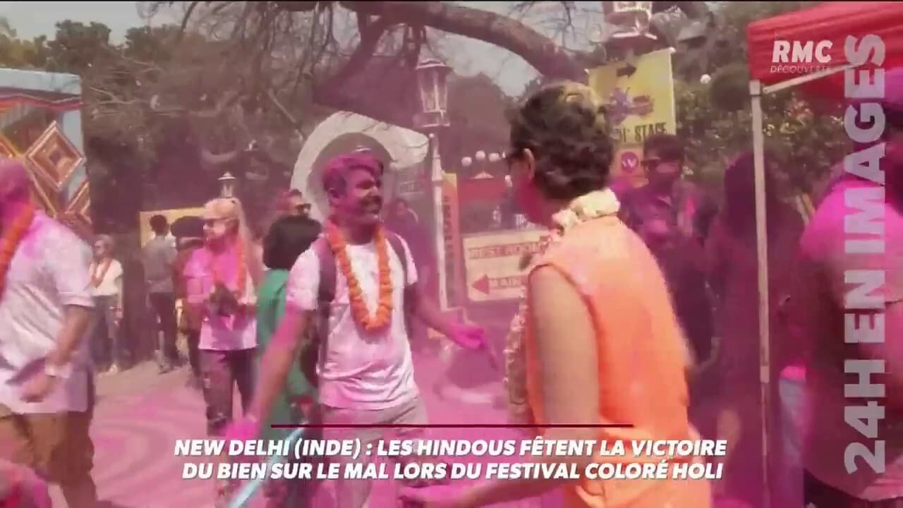 EN IMAGES - Les images très colorés du festival hindouiste Holi