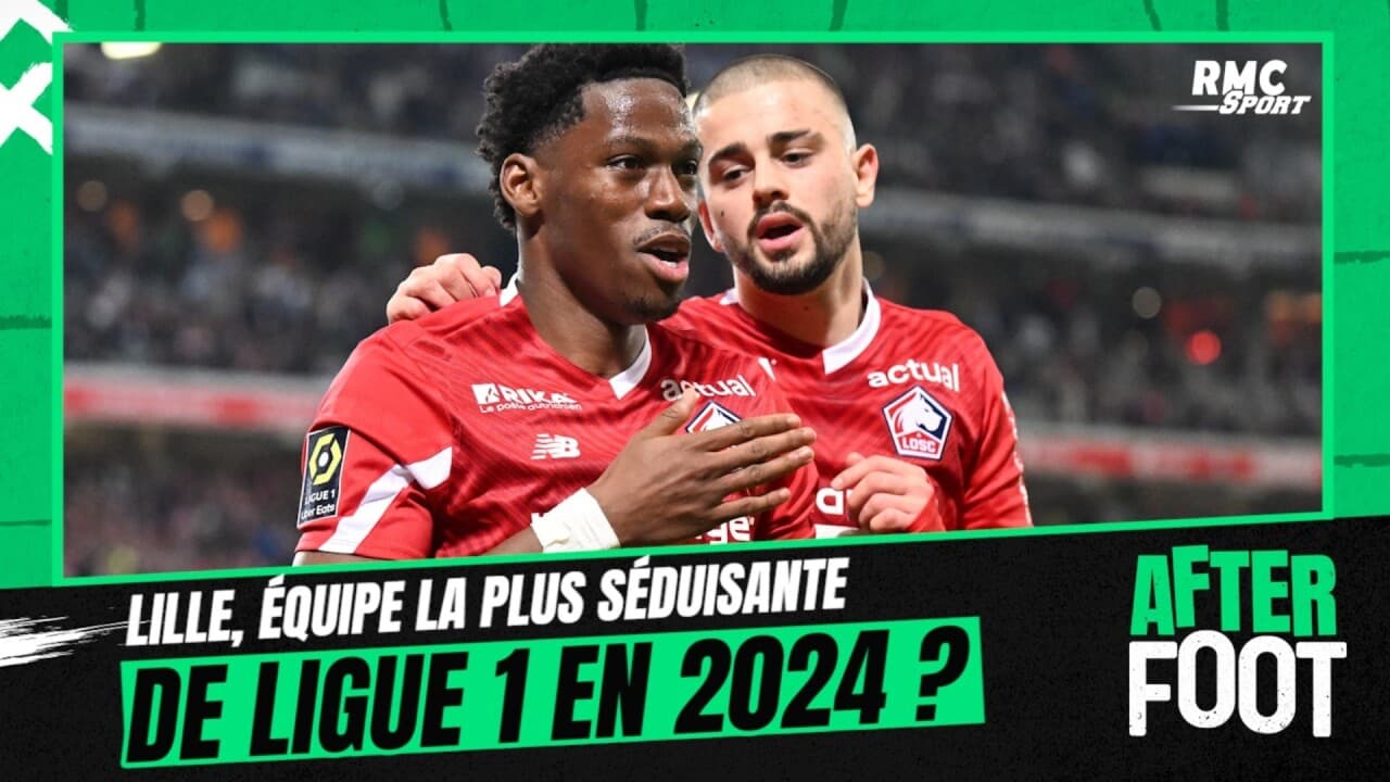 Lille, équipe la plus séduisante de Ligue 1 en 2024
