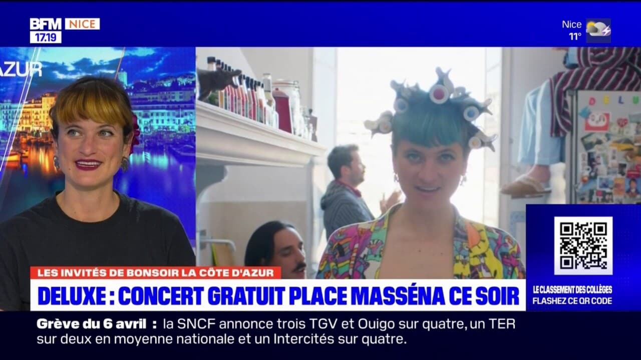 Deluxe donne un concert gratuit ce mercredi soir sur la place Masséna à ...