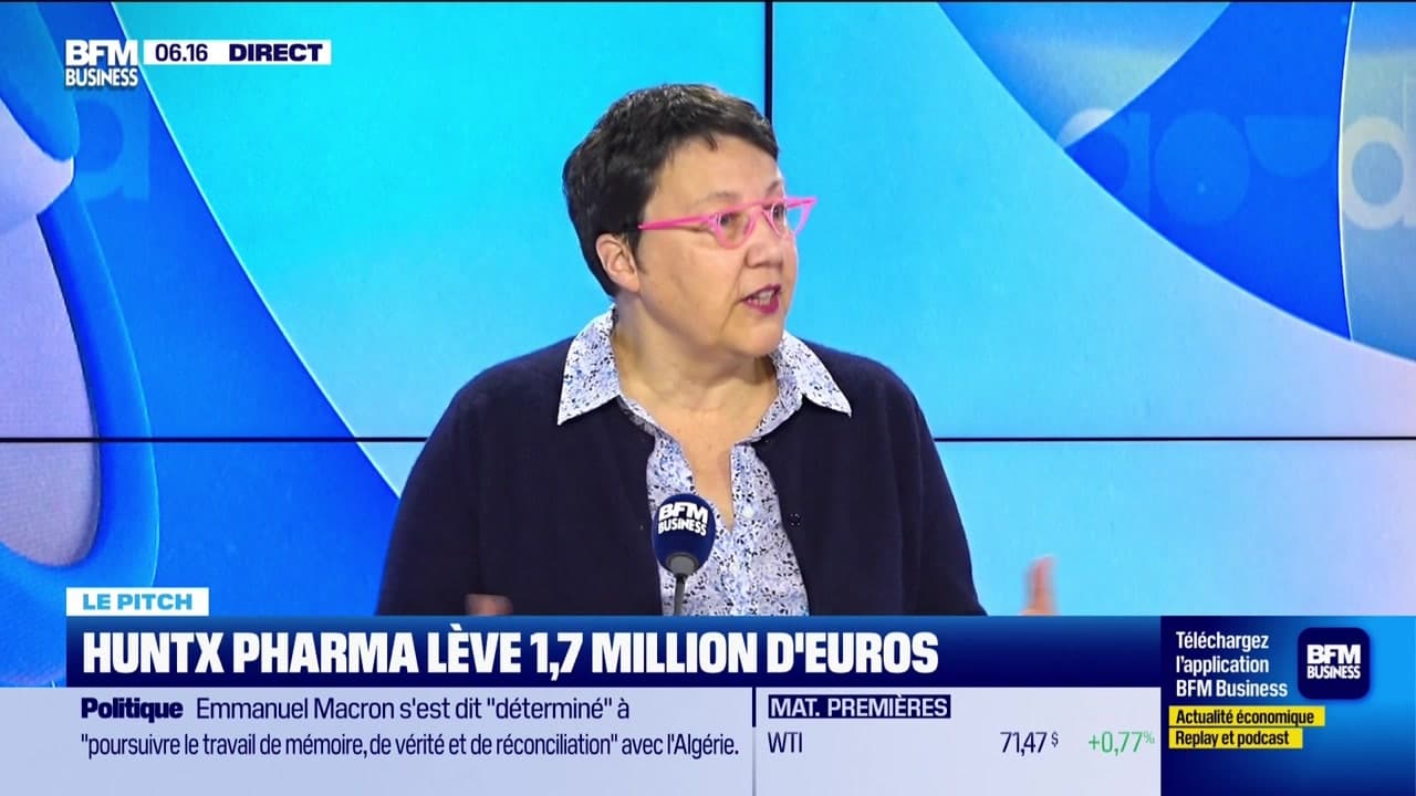 Le Pitch : HuntX Pharma lève 1,7 million d'euros - 23/09