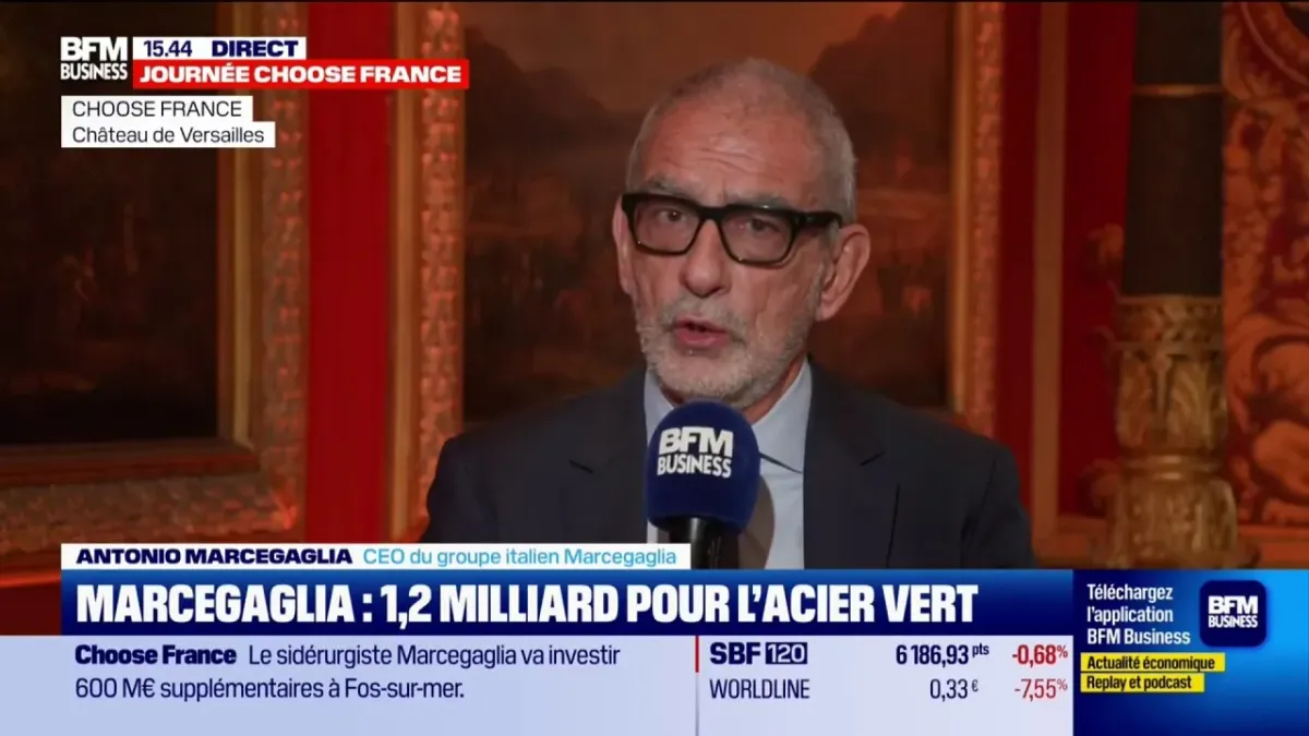 2 millions de tonnes d'acier vert : le pari de Marcegaglia