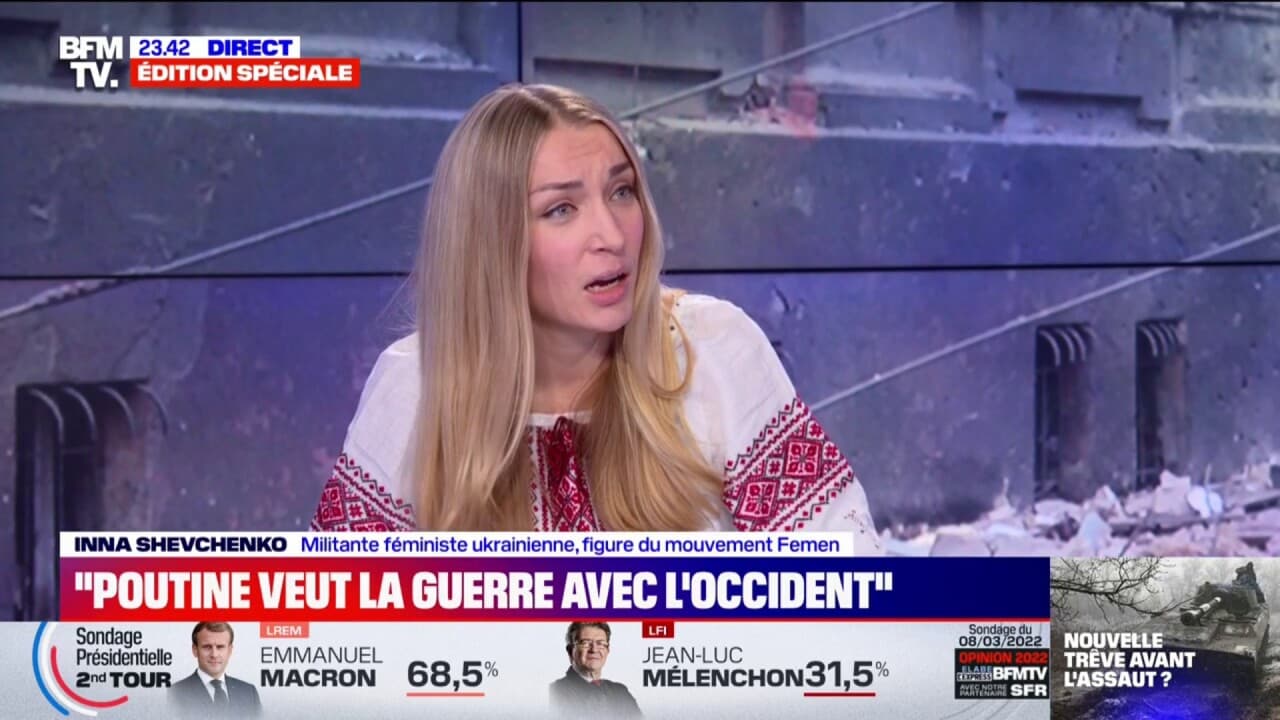 Inna Shevchenko: "Les Européens et les Français ont peut-être oublié qu ...