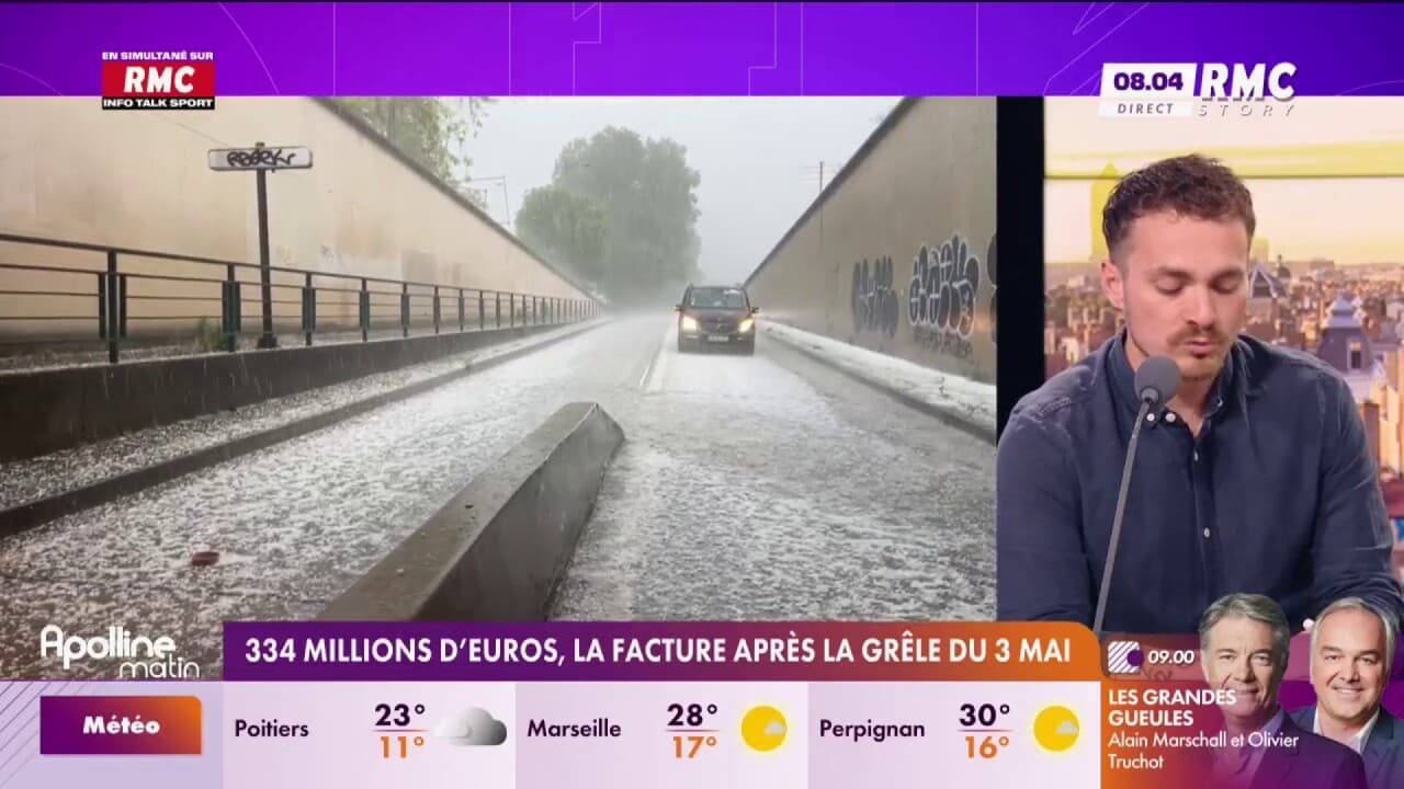 Grêle à Paris : une facture record de 334 millions d’euros