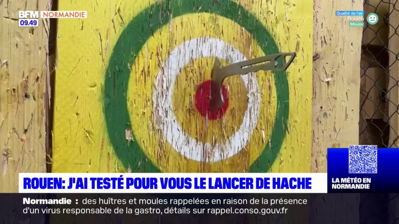 Balades normandes: découvrez le lancer de hache à Rouen et le Newport ...