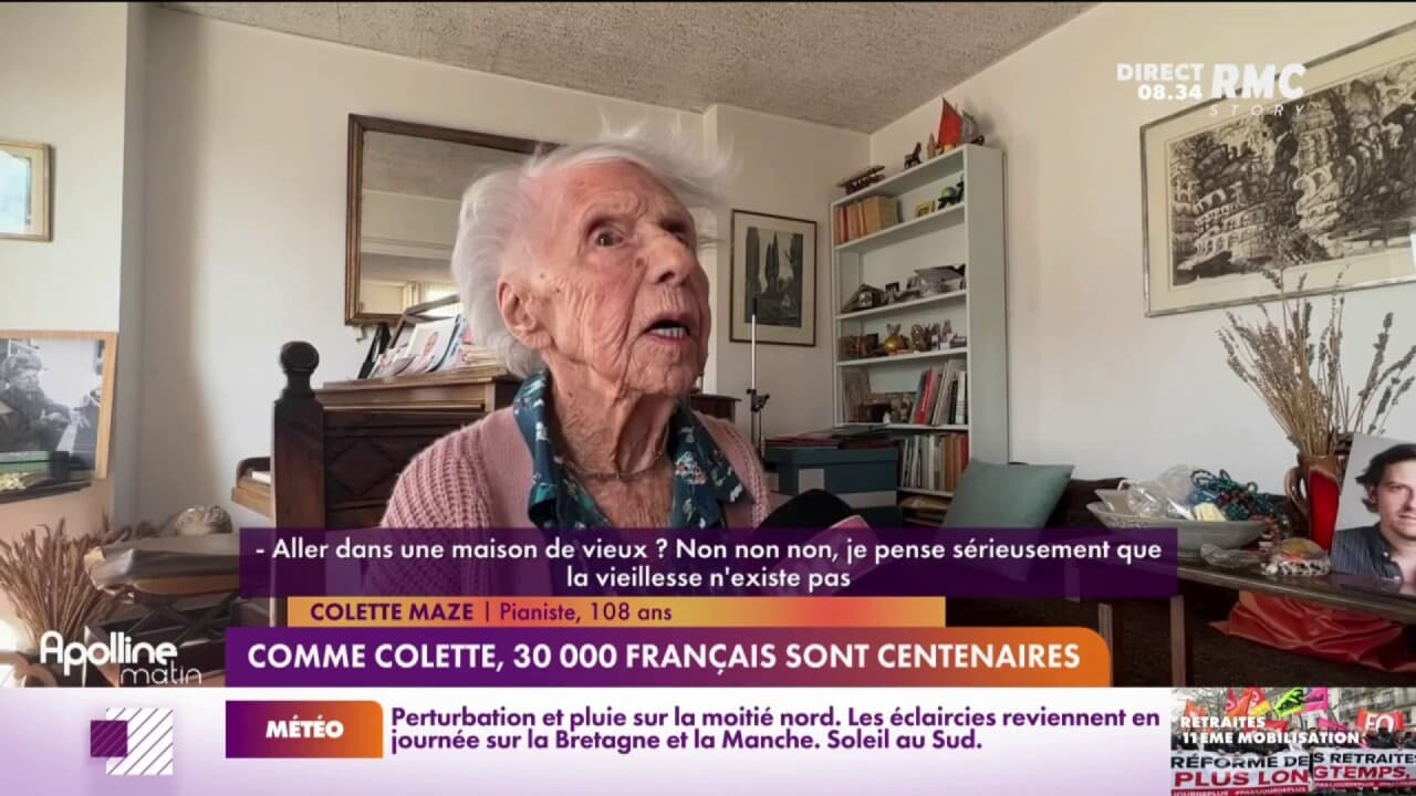 Comme Colette, 30 000 Français sont centenaires