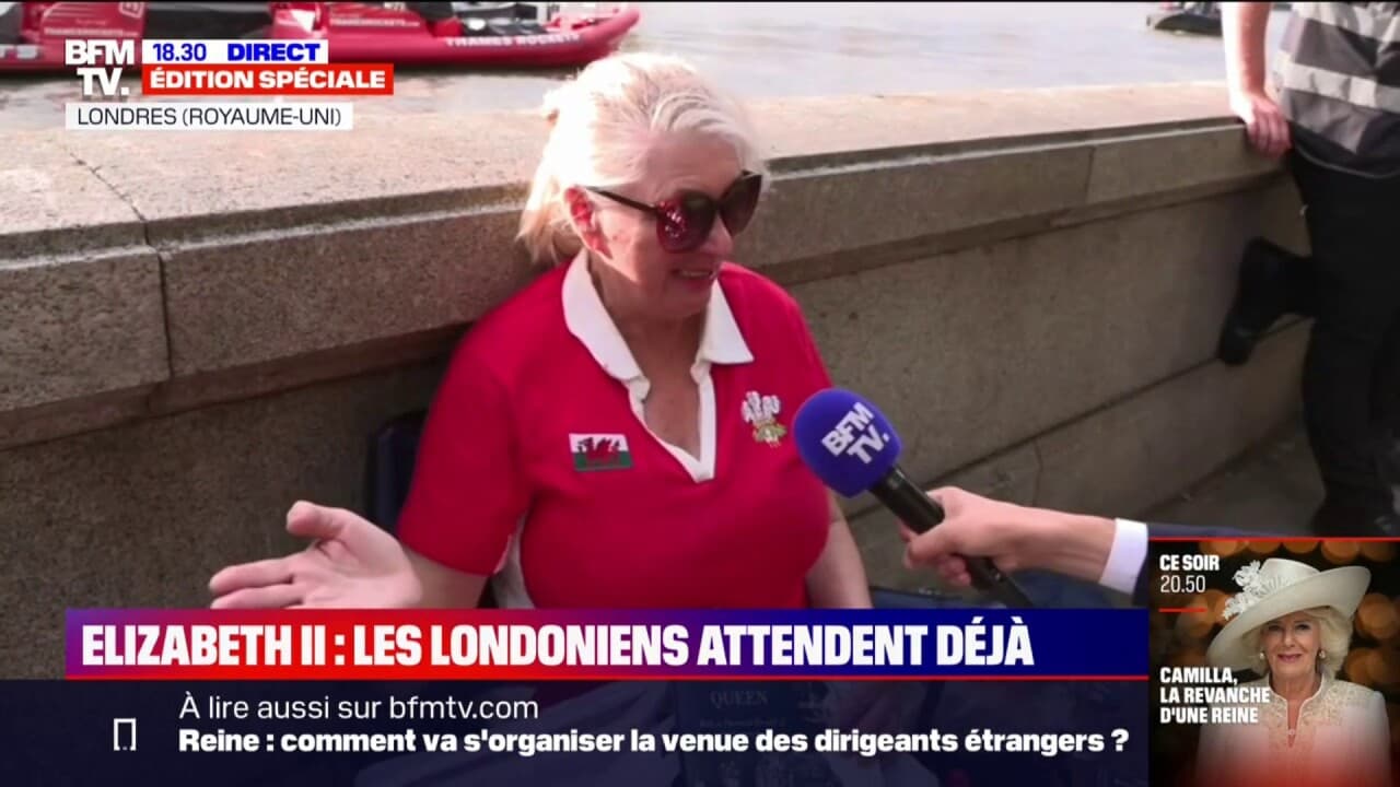 Cette Galloise va attendre l'arrivée du cercueil d'Elizabeth II à ...