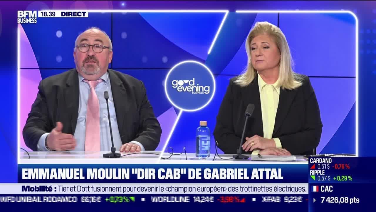 Emmanuel Moulin “DirCab” de Gabriel Attal - 10/01