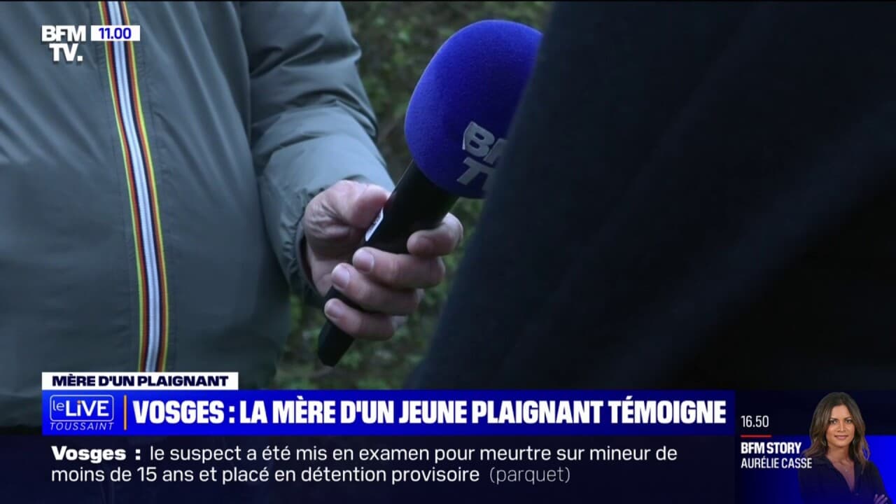 Fillette tuée dans les Vosges: la mère d'un jeune plaignant qui dit ...