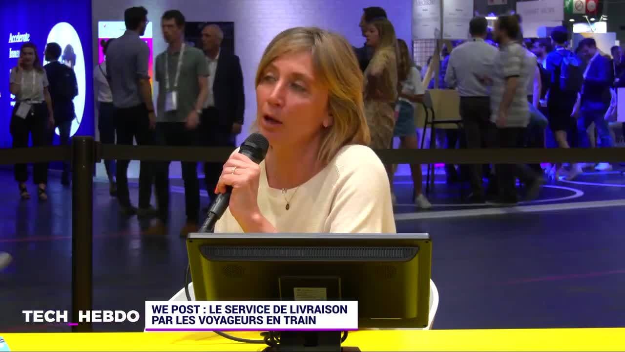 Tech Hebdo est sur le stand La Poste à VivaTech
