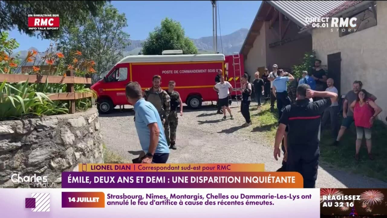 Disparition d'Emile: les recherches se poursuivent
