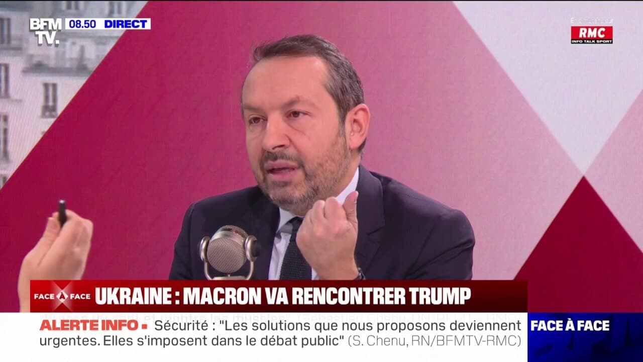 Pour Sébastien Chenu (RN), les États-Unis restent "un allié", mais "ça ...