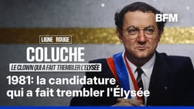 LIGNE ROUGE - Coluche, le clown qui a fait trembler l'Élysée (extrait)