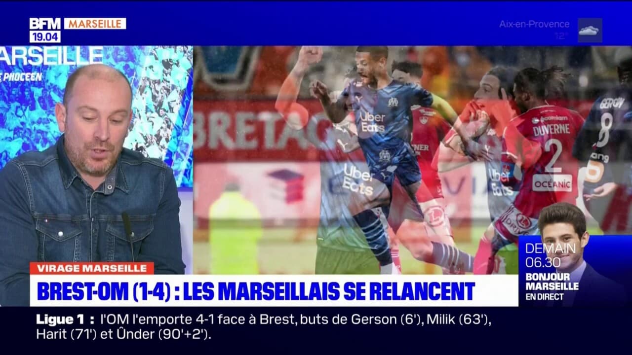 Virage Marseille: après la victoire contre Brest, "un OM sérieux", souligne le journaliste ...
