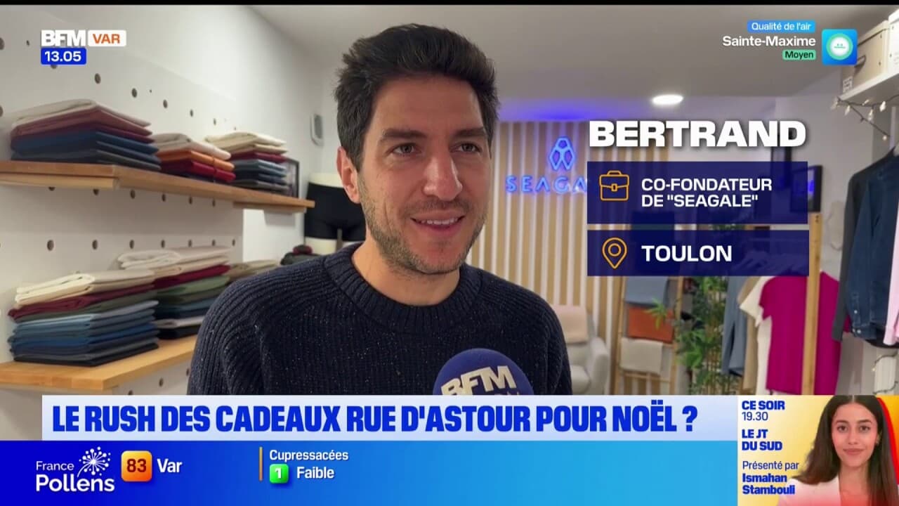 Toulon: les commerçants prêts pour le rush des achats avant Noël