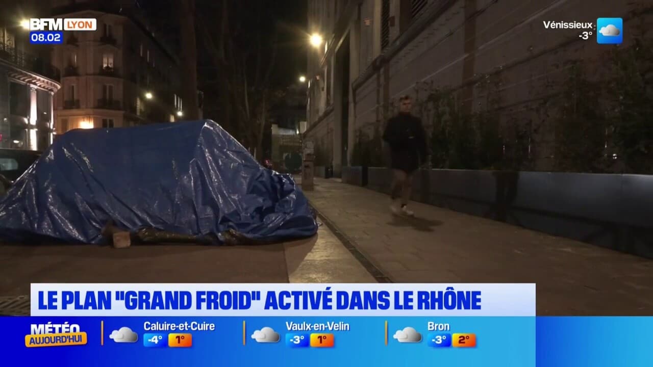 En quoi consiste le plan "grand froid" activé dans le Rhône