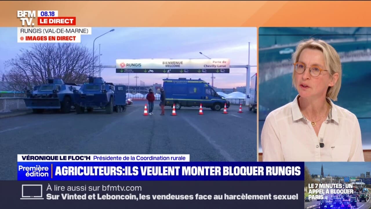 Colère des agriculteurs: "Notre objectif n'est pas de rentrer dans ...