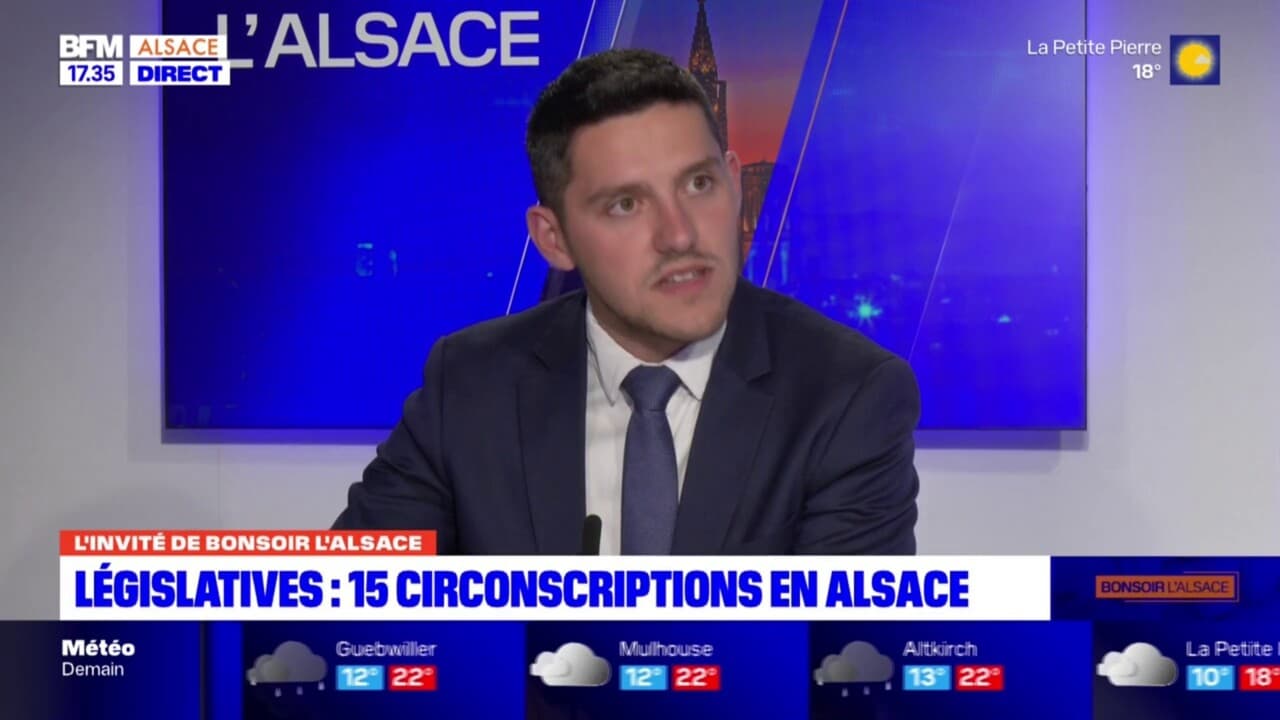 Législatives dans le Bas-Rhin: Thomas Esteve est candidat RN sur la 5e ...