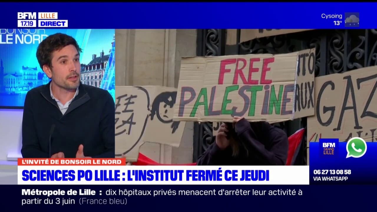 Sciences Po Lille: son directeur évoque sa fermeture ce jeudi