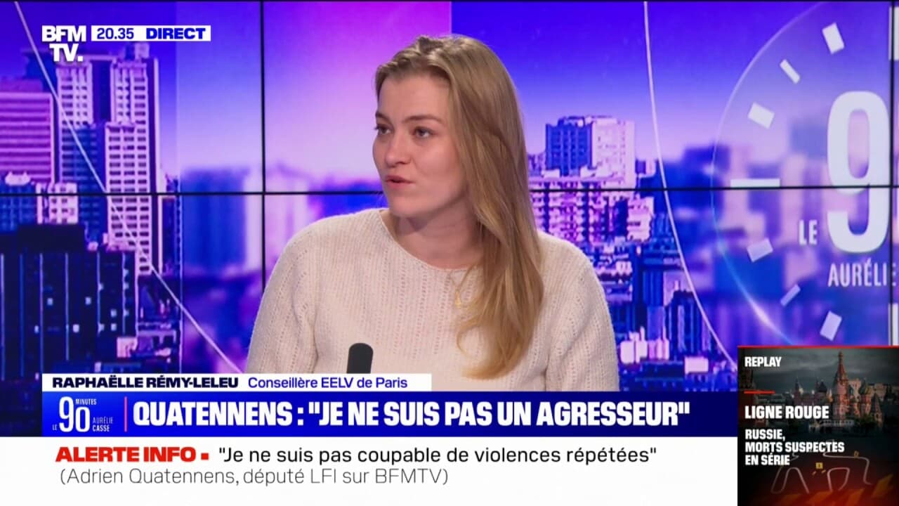 Raphaëlle Rémy-Leleu à propos d'Adrien Quatennens: "On vient nous dire ...