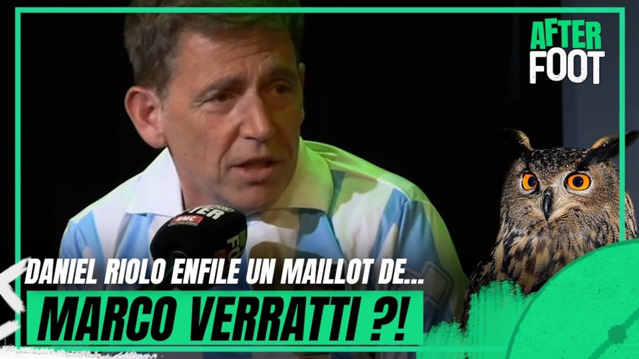 Daniel Riolo enfile un maillot de… Marco Verratti