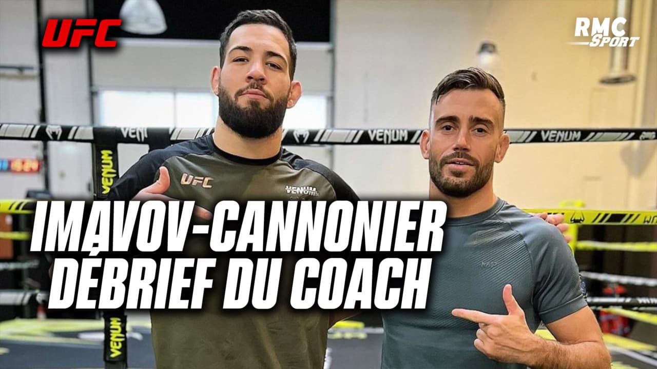 UFC : On a regardé la victoire d'Imavov sur Cannonier avec son coach ...