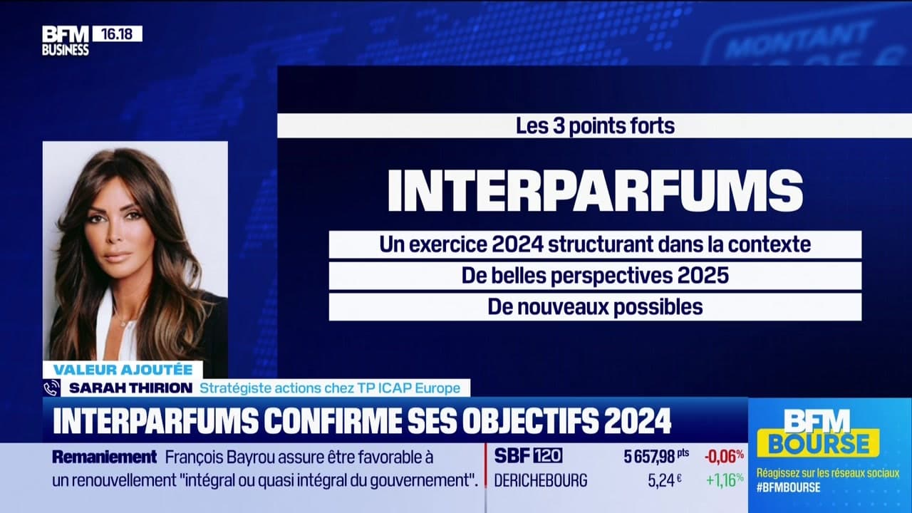 Valeur ajoutée : Ils apprécient Interparfums - 16/09