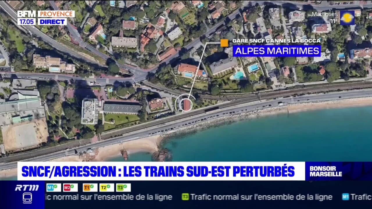 Région Sud: le trafic des TGV perturbé ce mardi après deux agressions