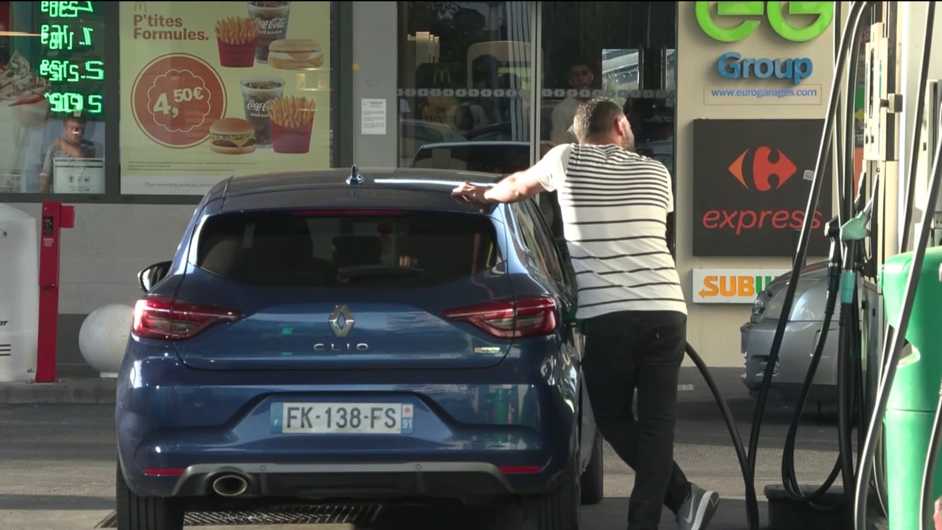 Carburants: le litre de sans-plomb 95 a passé la barre de 1,90 euro en ...