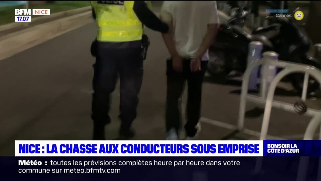 Nice: des contrôles routiers pour lutter contre les délits