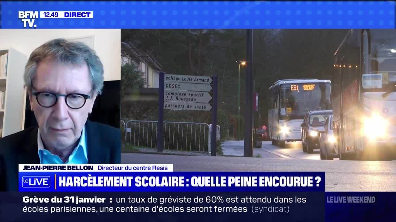 Harcèlement scolaire : quelle peine encourue ? - 28/01