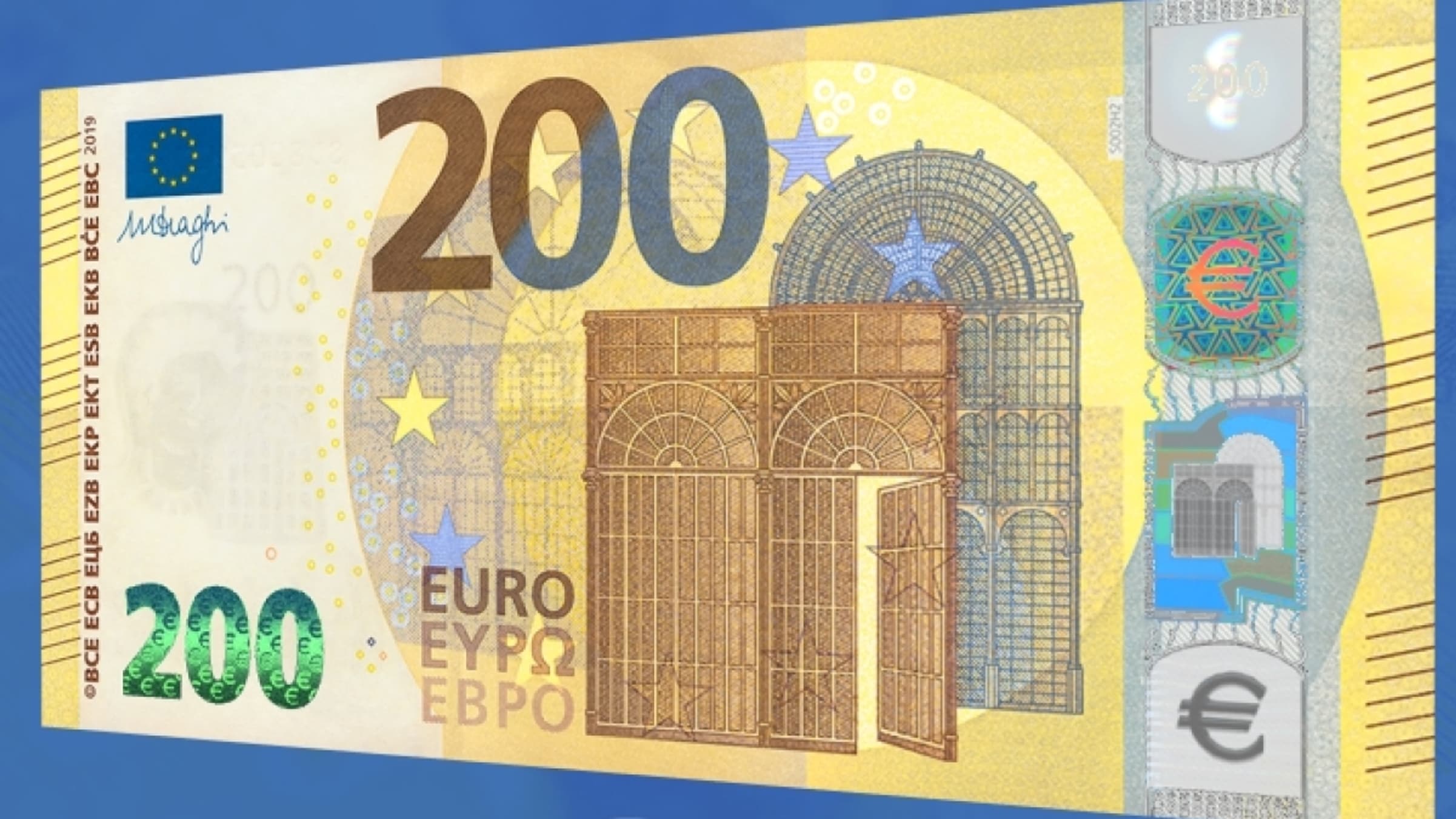 Les nouveaux billets de 100 et 200 euros arrivent ce mardi