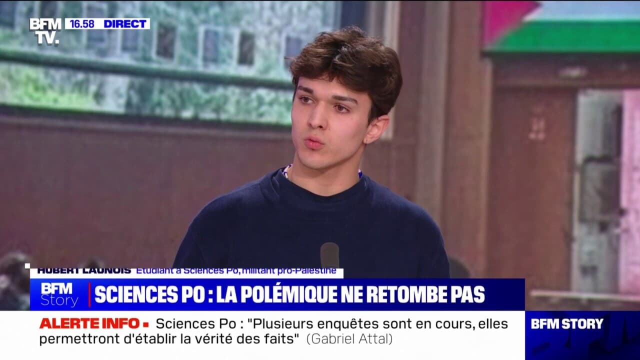 Hubert Launois, étudiant à Sciences Po: "Il y a vraiment de l ...