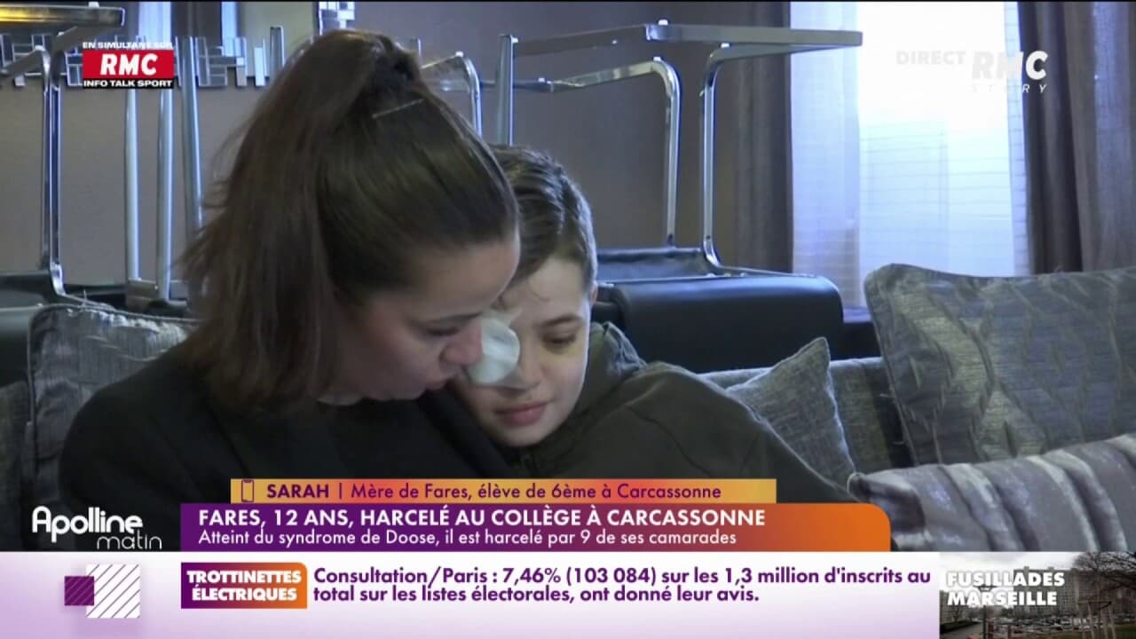 Sarah, mère de Farès : "Le 22 mars, il a été poussé dans les escaliers"