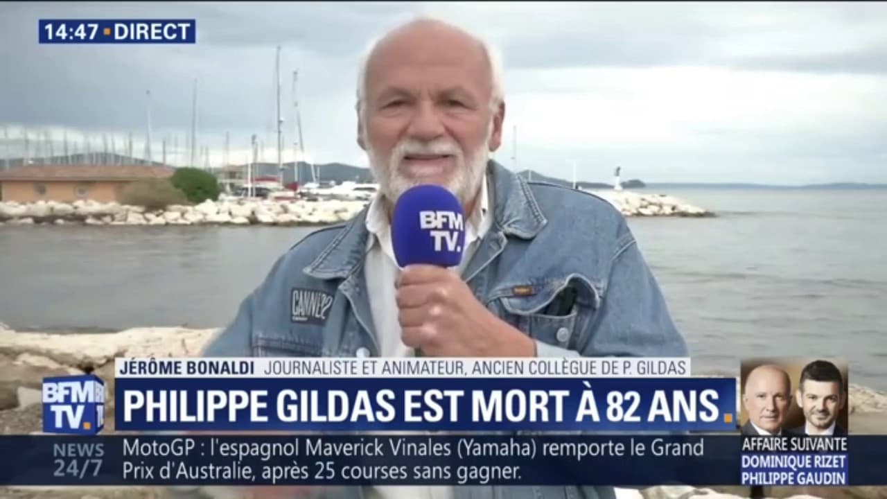 Jérôme Bonaldi raconte comment Philippe Gildas "essayait de rendre le ...