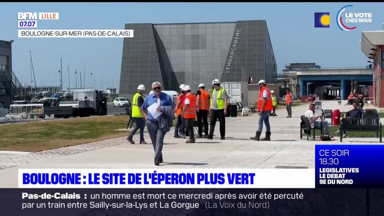 Boulogne-sur-Mer: le site de l'éperon va devenir plus "vert"