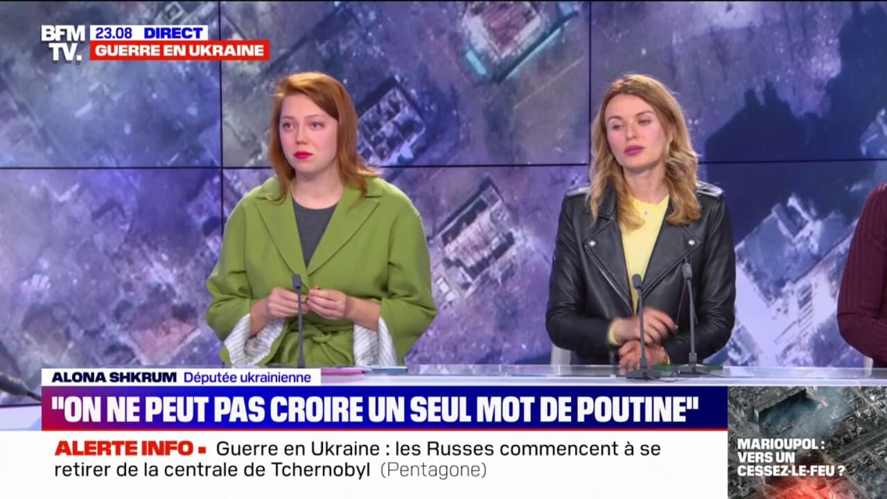 Alona Shkrum, députée ukrainienne: "En Ukraine, on ne dit pas 'après la ...