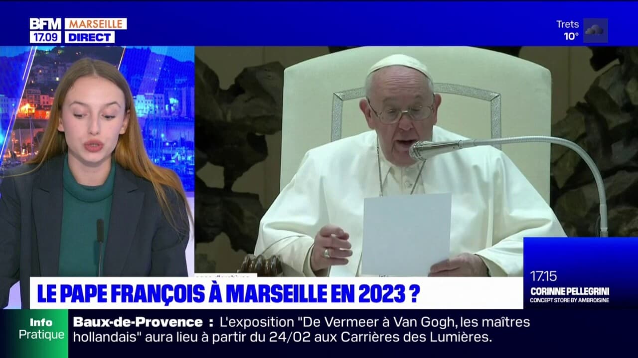 Le pape François envisage de se rendre à Marseille en 2023 Le pape François envisage de se rendre à Marseille en 2023