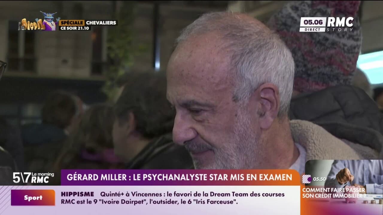 Gérard Miller : Le psychanalyste star mis en examen