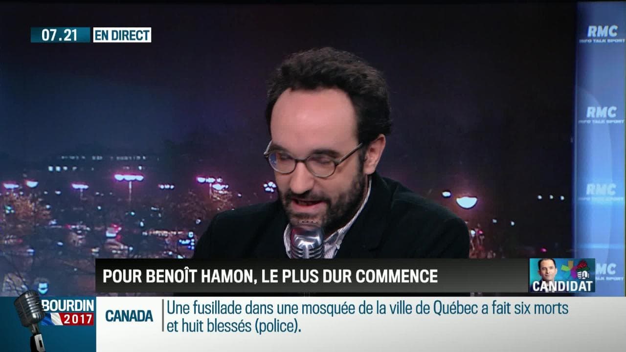 QG Bourdin 2017 : Le plus dur commence pour Benoît Hamon - 30/01