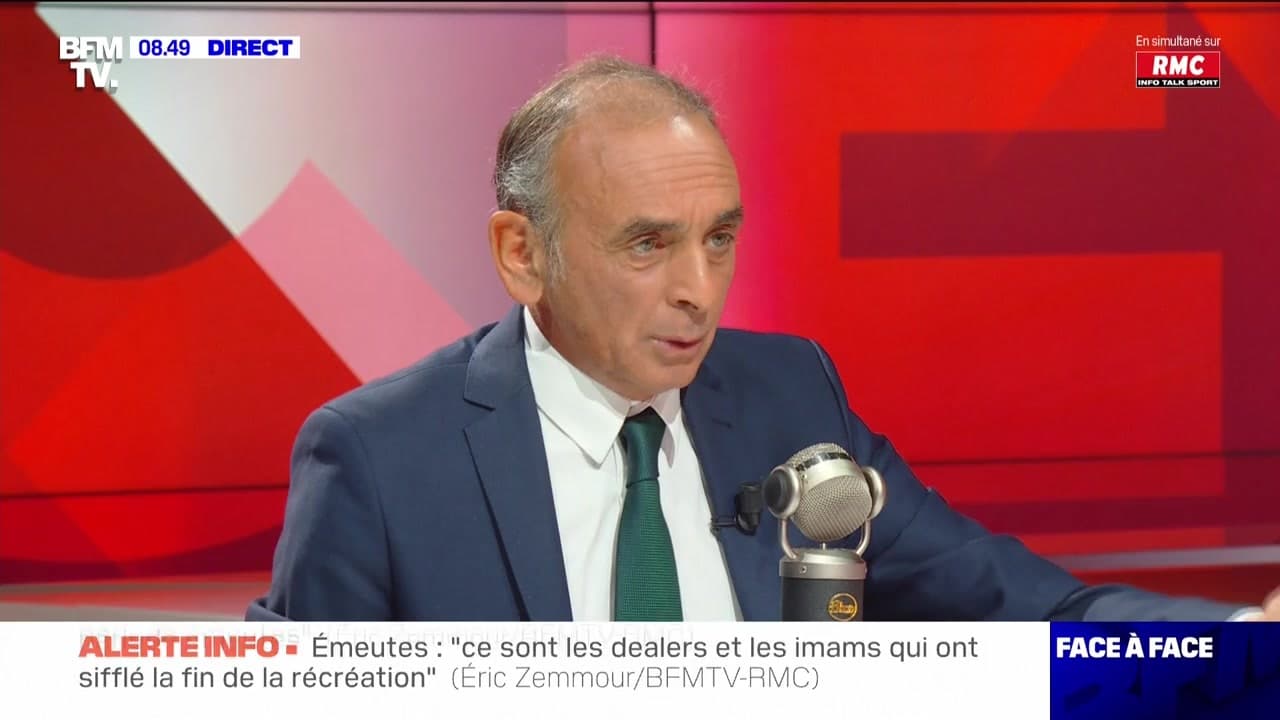 Face-à-Face : Éric Zemmour - 11/07 Face-à-Face : Éric Zemmour - 11/07