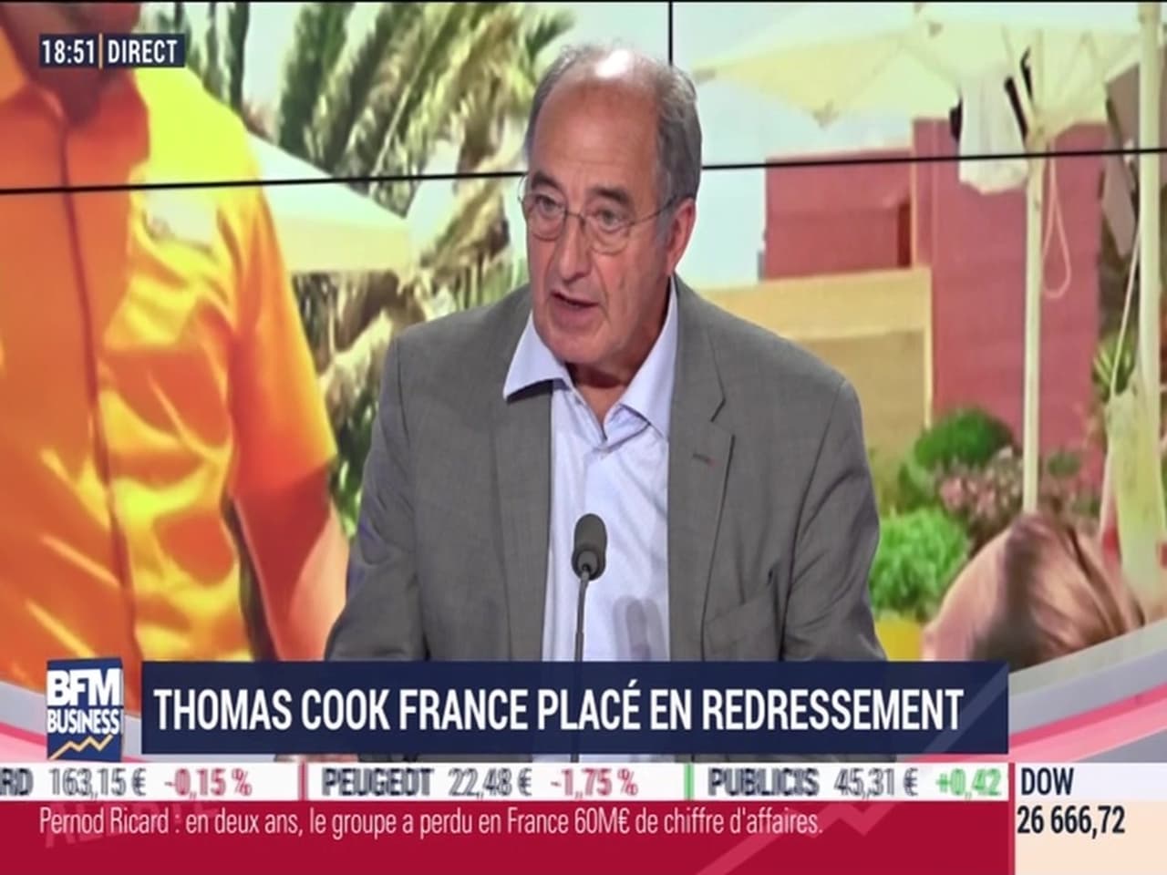Thomas Cook France placé en redressement - 01/10