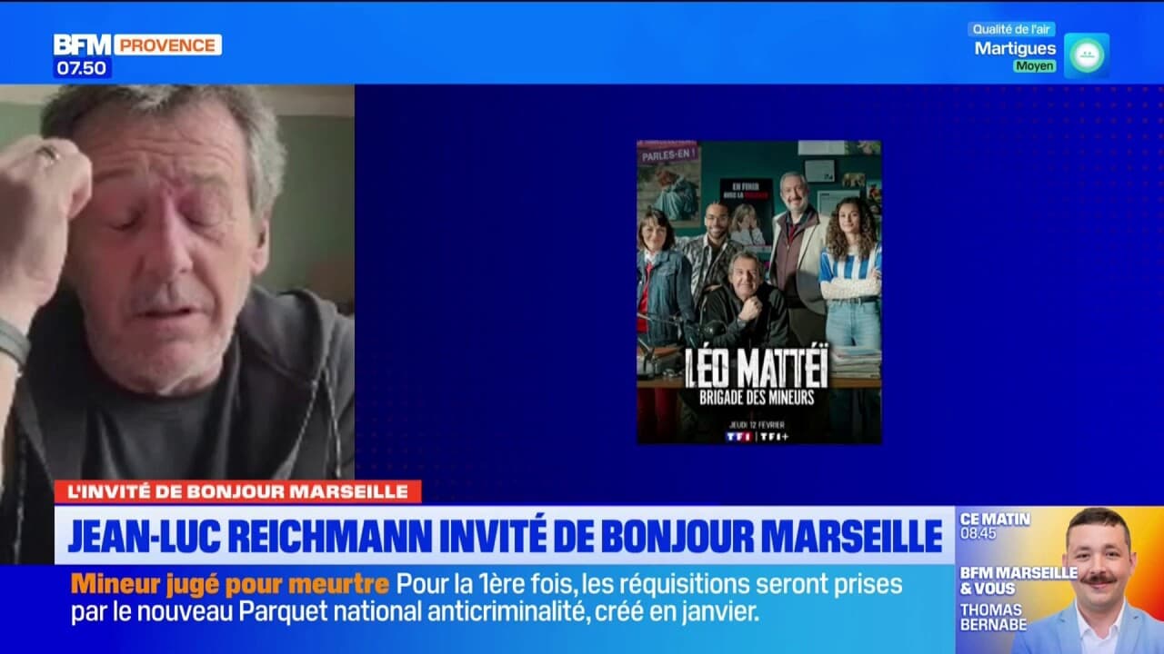 Jean-Luc Reichmann était l'invité de Bonjour Marseille avant la 13ème ...