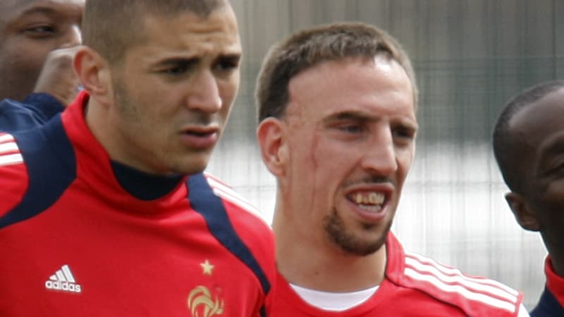 Ribéry et Benzema dans la nasse