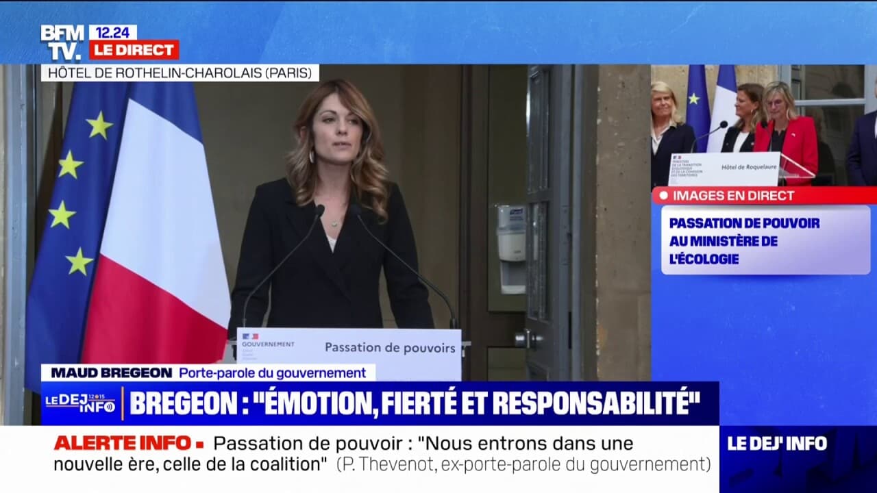 "Émotion, fierté et responsabilité": Maud Bregeon devient à 33 ans ...