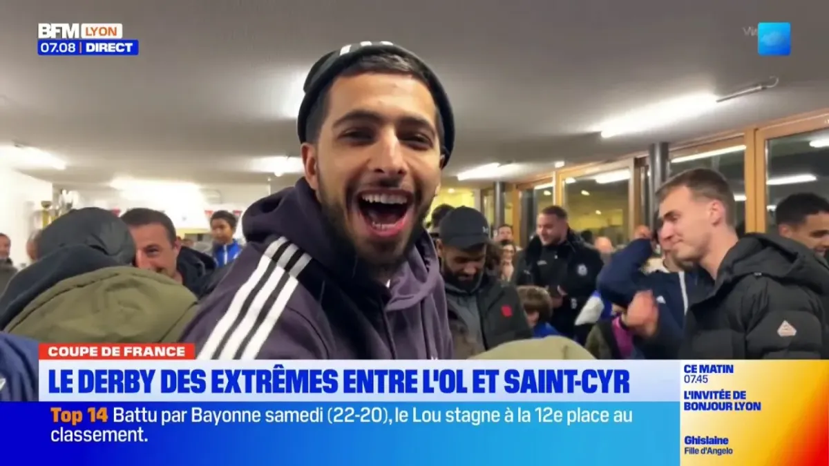 Le derby des extrêmes entre Saint-Cyr et l'OL en Coupe de France de foot