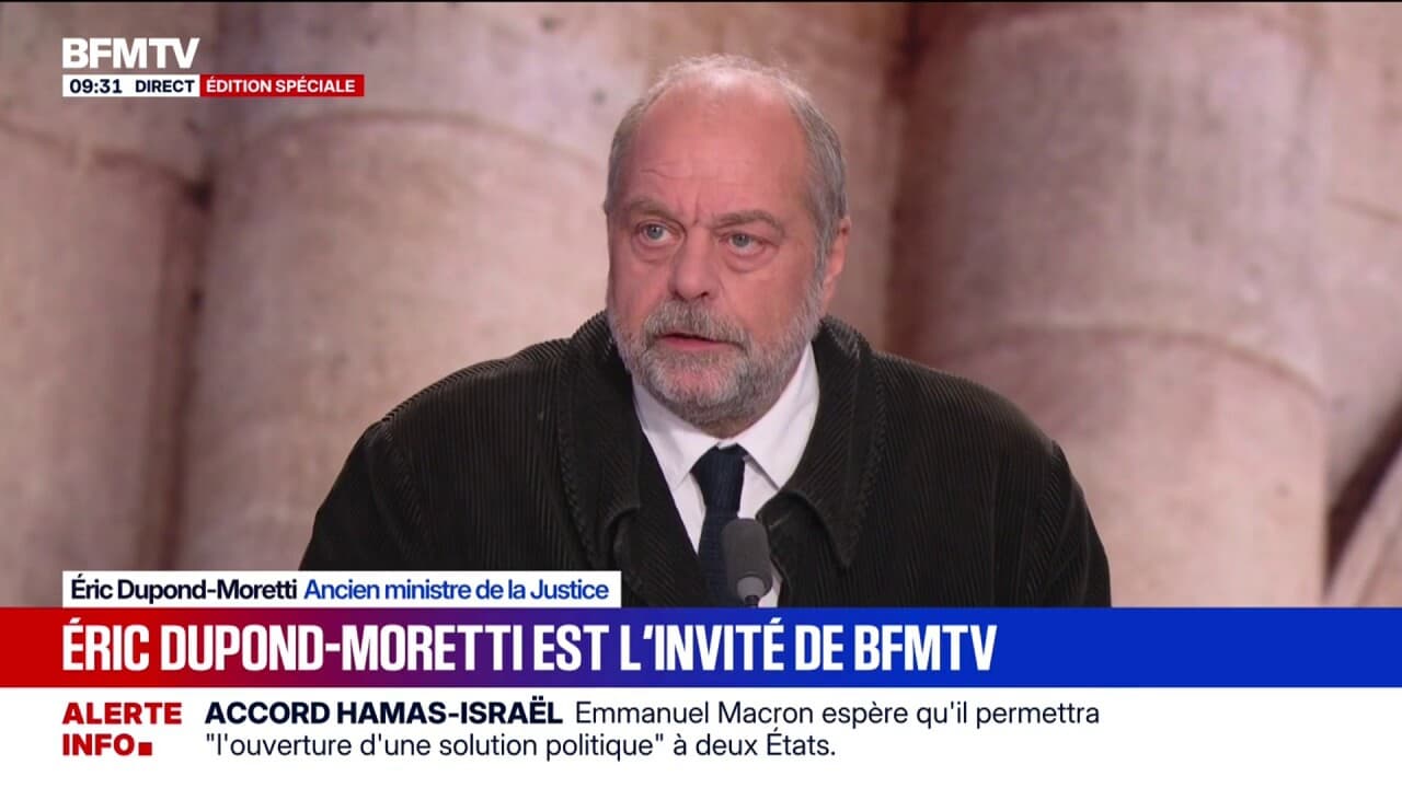 Gabriel Attal, Édouard Philippe...Éric Dupond-Moretti s'en prend aux "rats qui quittent le ...