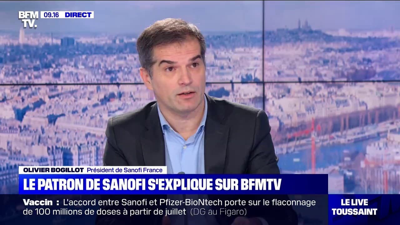 "C'est un acte de solidarité": le président de Sanofi France revient ...