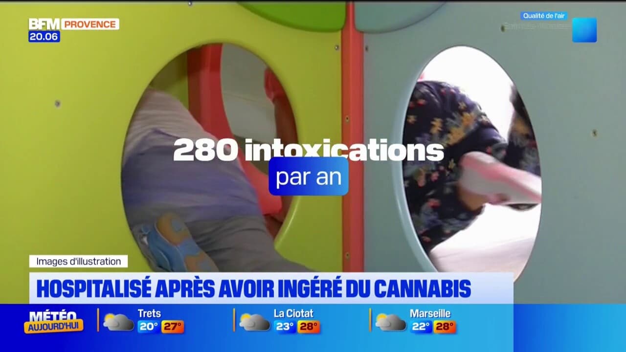Un enfant hospitalisé à Marseille après avoir ingéré du cannabis