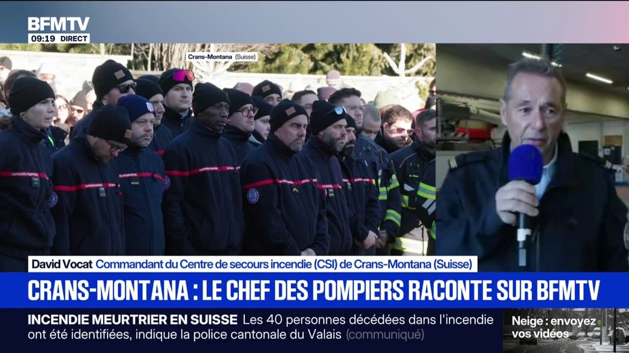 "On a fait le maximum": le commandant du centre de secours incendie de ...